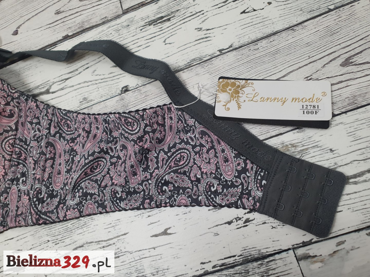 Biustonosz rozmiar f Lanny Mode 12781 kolor szary